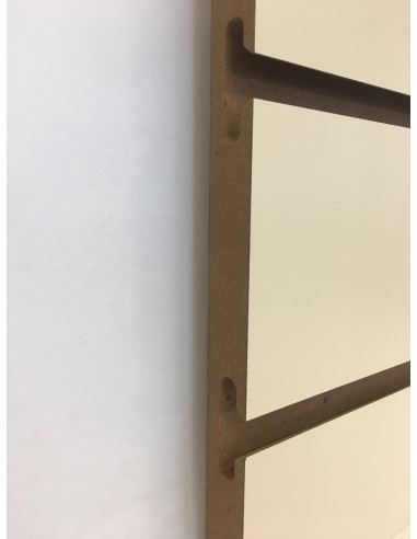 Cream Slatwall Board Panels with Free Inserts | Shop Display Direct