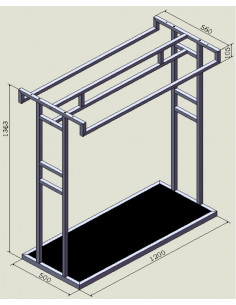Clothes Rails for Clothes Shop Display | Shop Display Direct