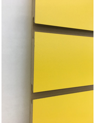 Yellow Slatwall Board Panels | Shop Display Direct